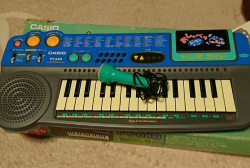 カシオ キーボード ドレミガイド CASIO PT-680 (Mie) 南行徳の鍵盤楽器、ピアノの中古あげます・譲ります｜ジモティーで不用品の処分