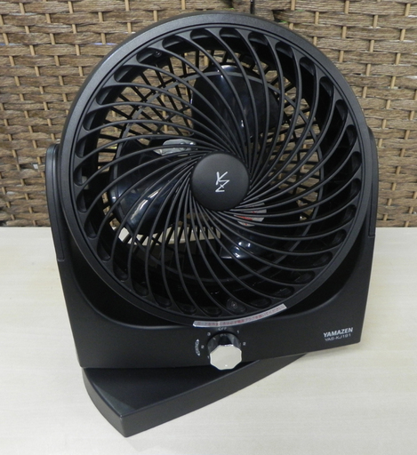 ヤマゼン サーキュレーター 2012年製 コンパクト 黒 YAMAZEN ☆ PayPay(ペイペイ)決済可能 ☆ 札幌市 白石区 東札幌 (モノハウス☆白石) 白石の季節、空調家電《扇風機 ...