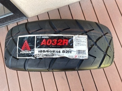 ヨコハマ アドバン A032R 185/60R14 14インチ タイヤ 新品 (KU) 群馬総社のその他の中古あげます・譲ります｜ジモティーで ...