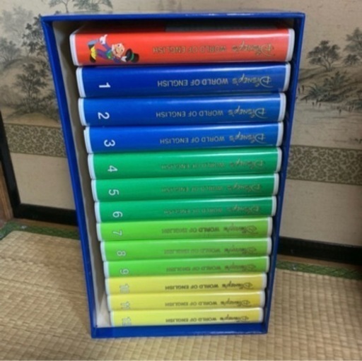 DWE ディズニー英語システムビデオセット (ki ki) 久地の家電の中古あげます・譲ります｜ジモティーで不用品の処分