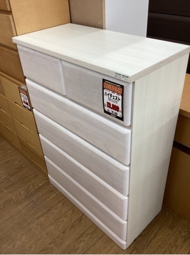KI-39【新入荷アウトレット】ハイチェスト白系 (サークルワン八木店) 梅林の家具の中古あげます・譲ります｜ジモティーで不用品の処分