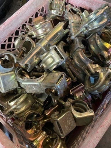 決まりました。クランプ単管パイプパイプジョイントなど (NBTR) 大崎のその他の中古あげます・譲ります｜ジモティーで不用品の処分