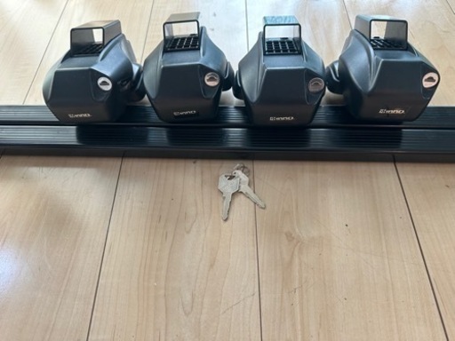 ルーフキャリア INFR ベーシックステーセット FR inno INB127 ベーシックバーセット (SM0331) 直方のキャリア、ラック ...