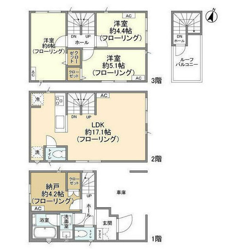 家賃フリーレント！家賃1.6万さがりました！㊗仲介手数料無料㊗さいたま市南区内谷築浅3SLDK（4LDK）駐車場有、ペット可！学区☆さいたま… (株式会社SKハウス) 武蔵浦和の一戸建ての不 ...