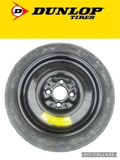 T125/70D15 95M DUNLOP 応急タイヤ(スペアタイヤ/ テンパータイヤ) 15 × 4T PCD114.3 (しんじ〜) 武庫之荘のタイヤ、ホイールの中古あげます・譲ります ...