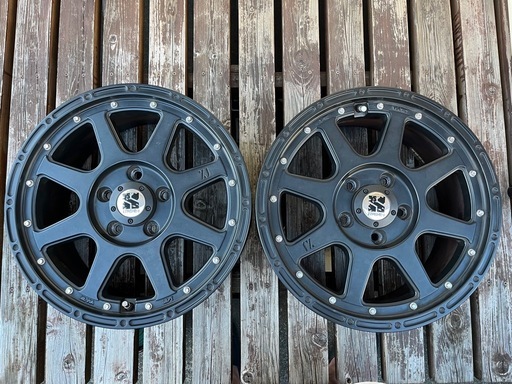 タイヤホイール MLJ XTREME-J 2本セット (sillyauto) 北野のタイヤ、ホイールの中古あげます・譲ります｜ジモティーで不用品の処分