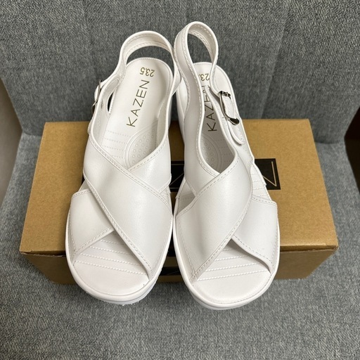 ナースシューズKAZEN サンダル 23.5㎝ (ゆず) 札幌の靴《サンダル》の中古あげます・譲ります｜ジモティーで不用品の処分