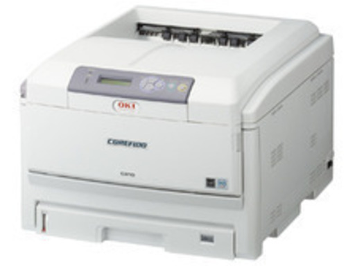 OKIC810dnA3カラーレーザープリンター引き取り限定 (JE1RMI ) 南平のプリンターの中古あげます・譲ります｜ジモティーで不用品の処分