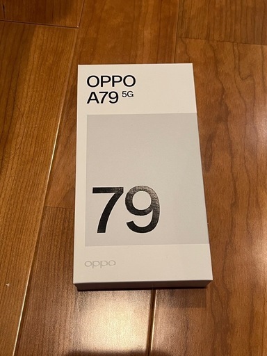 ★新品★ OPPO A79 5G 128GB ブラックアンドロイドスマホ (gojo) 烏丸の携帯電話/スマホの中古あげます・譲ります｜ジモティーで不用品の処分
