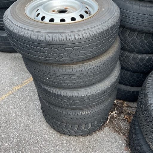 165R13 6PR (ryo) てだこ浦西のタイヤ、ホイールの中古あげます・譲ります｜ジモティーで不用品の処分