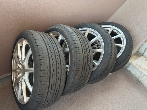 タイヤホイールセット4本weds leonis sv 20インチ8.5J 5穴PCD114.3 +35 BRIDGESTONE REGNO … (snowmaaans) 東武練馬のタイヤ ...