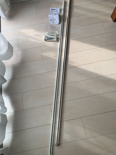 カーテンレールダブル3m（TOSOリネア） (Sukritie) 三ノ宮の家庭用品《その他》の中古あげます・譲ります｜ジモティーで不用品の処分