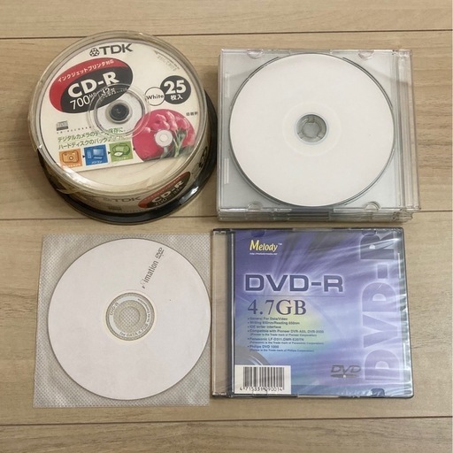 CD-R DVD-R まとめて (どんどん) 相可の家電の中古あげます・譲ります｜ジモティーで不用品の処分