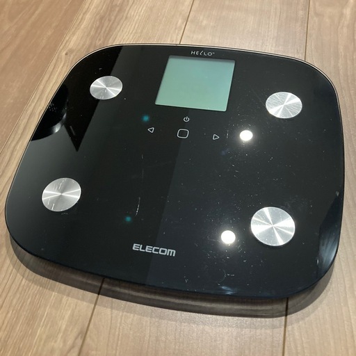 ELECOM エレコム 体組成計 体重計 HCS-FS01 2018年製 (YU) 西金沢の美容家電《その他》の中古あげます・譲ります｜ジモティーで不用品の処分