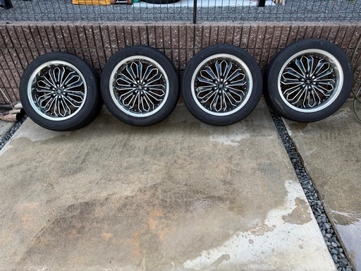 交換歓迎 アクト ゼロブレイク エックス 18インチ 139.7 ホイール (_こうたん_) 肥後伊倉のタイヤ、ホイールの中古あげます・譲り ...