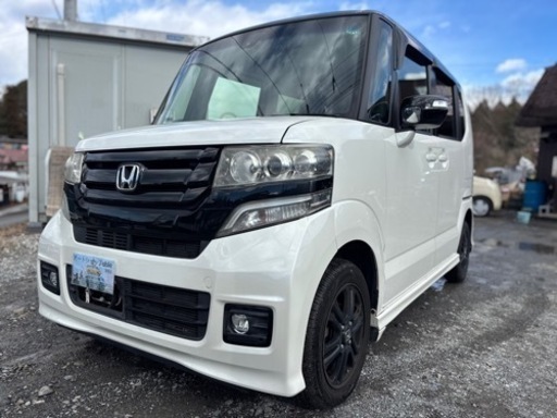 H28年式 ホンダ NBOX＋カスタム GターボL pkg ★総額33万円★車検2年付 安心パッケージ CTBA 純正ナビフルセグバックカメ… (車バイク販売able) 飯能のN-BOXの中古 ...