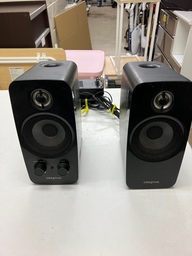 ☆値下げ☆K2501-097 CREATIVE スピーカー INSPIRE T10 年式表記無し 通電のみ確認済み キズ汚れ有り (激安 ...