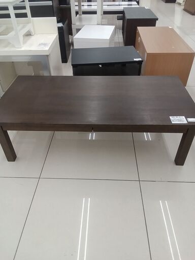 ★ジモティ割あり★ テーブル ダークブラウン H35×D60×W120 クリーニング済み HJ5602 (リユース日立店) 日立のテーブル ...
