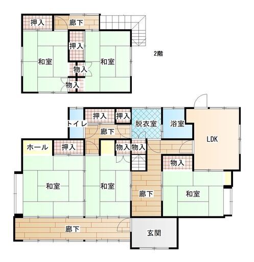 常陸太田市 島町 （河合駅 ） 2階建 5LDK 売ります (IIK株式会社) 河合の中古（マンション/一戸建て）の不動産・住宅情報・無料掲載の掲示板｜ジモティー