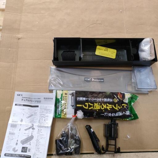 2.GEX AQUA FILTER デュアルクリーン600 DC-600 静音水中ポンプ 2段階ろ過 60cm水槽用 上部フィルター (h. k) 吉原本町の模型、プラモデルの中古あげます ...