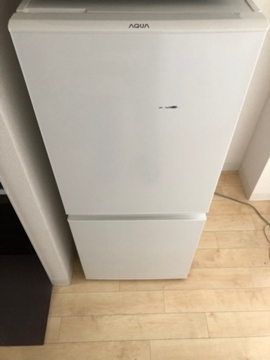 2020年製AQUA冷蔵庫126L 1/19(日)まで (たか) 札幌のキッチン家電《冷蔵庫》の中古あげます・譲ります｜ジモティーで不用品の処分
