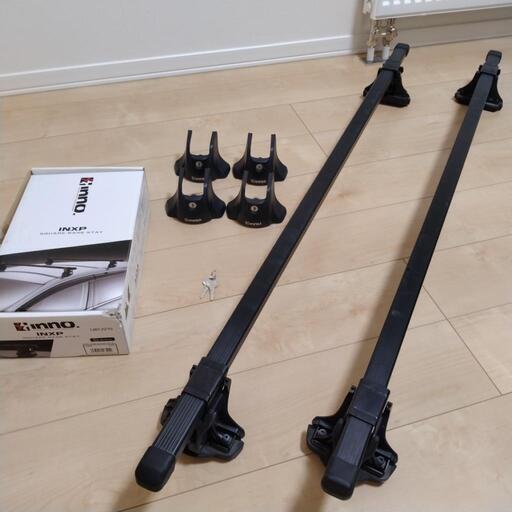 inno(イノー) スクエアタイプ INXP 26R-03 6197 ベースキャリア ベースステーバー付き (しょうご) 東京のキャリア、ラックの中古あげます・譲ります｜ジモティーで不用品の処分