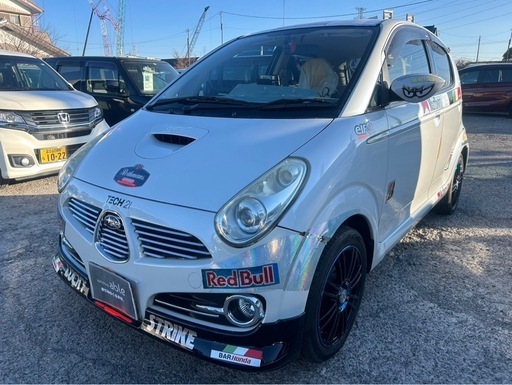 【支払総額14.8万円】マニアに人気！R2スーパーチャージャー4WD車検令和9年1月機関良好！社外マフラー 社外アルミ！ステッカーまみれ (車バイク販売able) 野田のR2の中古車｜ジモティー