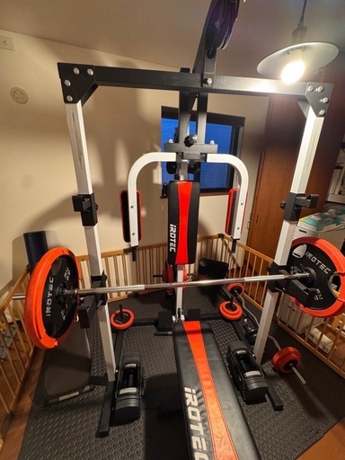 IROTEC アイロテック 140R 筋トレ 器具 ハーフラック ベンチプレス (おさむ) 相武台前のフィットネス、トレーニングの中古あげます・譲ります｜ジモティーで不用品の処分