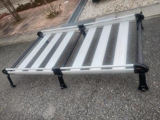 UFREQ★タフレック HH236C スズキ エブリィ用 6本脚ルーフキャリア【ハイグレードなアルミ製】【H17.8〜H27.2（DA64V… (ふく) 草野のキャリア、ラックの中古あげます ...