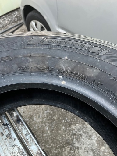 タイヤ4本2023年 (南部) 小禄のタイヤ、ホイールの中古あげます・譲ります｜ジモティーで不用品の処分