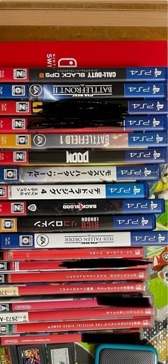 ゲームソフトいろいろ【Switch、PS4、DS、GBA】 (ファイバー) 首里のポータブルゲームの中古あげます・譲ります｜ジモティーで不用品の処分