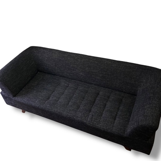 LOWYA [幅190]絶妙カーブ設計の3人掛け デザイナーズソファ ハイアーム (uruuru) 甲子園口のソファ《3人掛けソファ》の中古あげます・譲ります｜ジモティーで不用品の処分