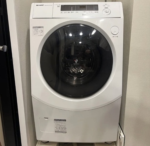 2022年新品購入SHARP 10キロ！ドラム式洗濯機ES-H10F引き取り限定 (みーか) 関内の生活家電《洗濯機》の中古あげます・譲ります ...