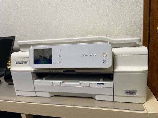 BROTHER A4インクジェット複合機 PRIVIO 白モデル DCP-J952N-W (☻まぁ@断捨離中☻) 十三のプリンターの中古あげます・譲ります｜ジモティーで不用品の処分
