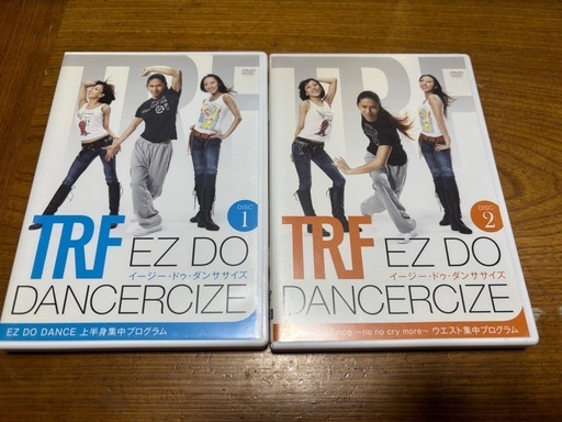 2枚組セットTRF イージー・ドゥ・ダンササイズDVD (MAYUMI) 堺のDVD/ブルーレイ《スポーツ、フィットネス》の中古あげます・譲ります｜ジモティーで不用品の処分