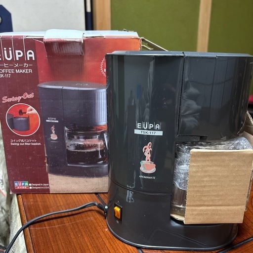 EUPA ユーパ コーヒーメーカー TSK-117 (totoro3) 長居のキッチン家電《コーヒーメーカー》の中古あげます・譲ります｜ジモティーで不用品の処分