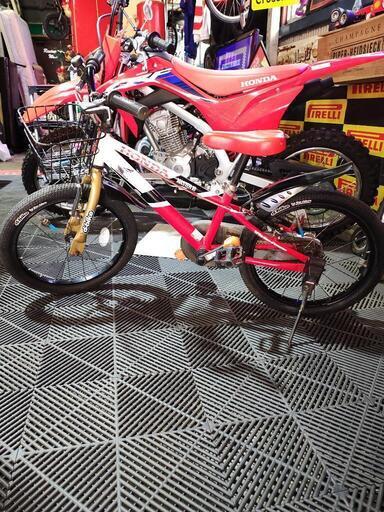 【子供用自転車】アイデス IDES D-bike Master 16 Honda コンペティションレッド (和田商店) 三郷中央のその他の中古あげます・譲ります｜ジモティーで不用品の処分