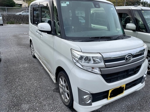 H27 タント カスタム ️車検付き ️名変込み28万 ️ (リョウ) 那覇のタントの中古車｜ジモティー