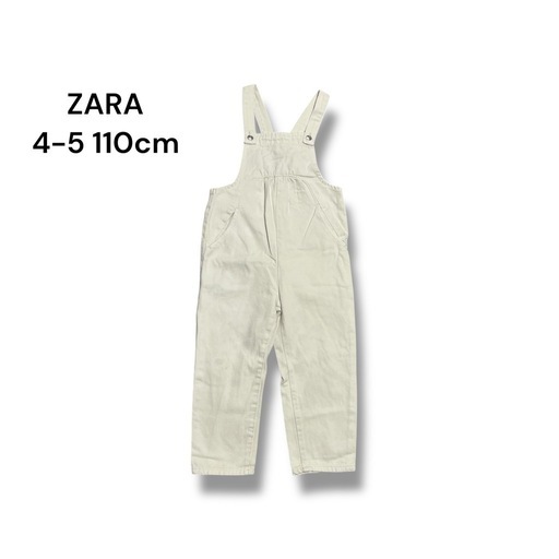 ZARA サロペット 4-5 110cm (ぷっち⠉̮⃝︎︎) 久里浜のキッズ用品《子供服》の中古あげます・譲ります｜ジモティーで不用品の処分