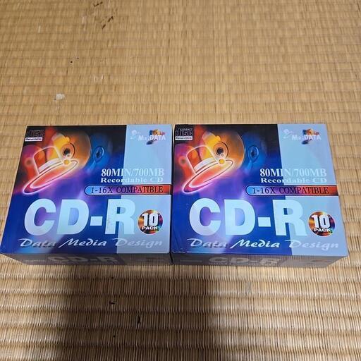 新品未使用品CD-R 10枚パック×2セット (満点) 鹿島神宮の映像プレーヤー、レコーダー《録画用メディア》の中古あげます・譲ります｜ジモティーで不用品の処分