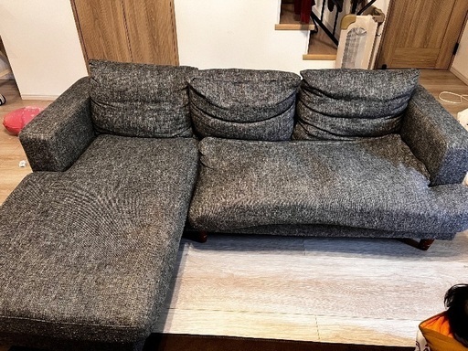 LOWYA 3人掛けソファ⭐︎無料譲り (ちぃ) 園田のソファ《3人掛けソファ》の中古あげます・譲ります｜ジモティーで不用品の処分