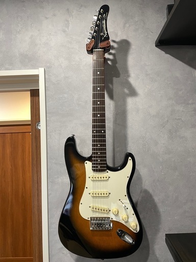 エレキギターSamick Stratocaster サミック ストラト LS-10/BS (モト) 生地の弦楽器、ギターの中古あげます・譲ります｜ジモティーで不用品の処分