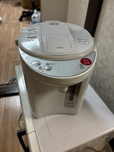 電気ポット (junyi chu) 竹橋のキッチン家電《電気ポット》の中古あげます・譲ります｜ジモティーで不用品の処分