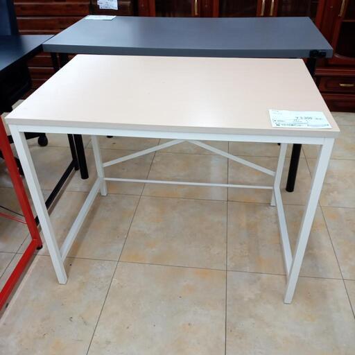 ★ジモティ割あり★ デスク ナチュラル×ホワイト H71×D60×W90 クリーニング済み OJ8459 (リユースのサカイ太田) 西小泉のテーブル《学習机》の中古あげます・譲ります ...