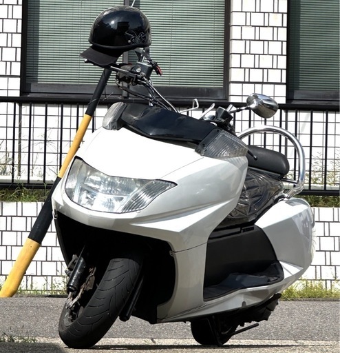 売約済み【大人気 】🉐実働！持ち帰り可‼️ヤマハ🏍️マグザムSJ17綺麗な白、LED (力丸) 春日井のその他の中古車｜ジモティー