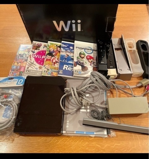 Nintendo wii 一式セット (森奈菜子) 石仏のテレビゲーム《Wii》の中古あげます・譲ります｜ジモティーで不用品の処分