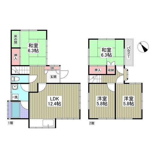 MK💞初月賃料無料 初期費用8万円💴敷金ゼロ 礼金ゼロ 仲介手数料ゼロ 広々4LDK🏡🌟片貝海岸もすぐそこ♪サーファーさんおすすめ☆ (そらいえ5) 東金の一戸建ての不動産・住宅情報・無料掲載 ...