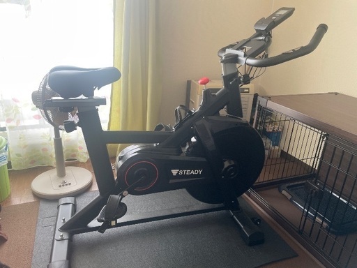 エアロバイクSTEADY ステディ ST128 (chisa) 野幌のフィットネス、トレーニングの中古あげます・譲ります｜ジモティーで不用品の処分
