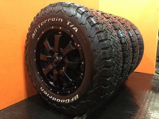 BF Goodrich All-Terrain T/A KO2 LT265/70R18 124/121R MKW MK-46 18インチ 8… (タイヤヴィレッジ) 中の島のタイヤ、ホイールの ...