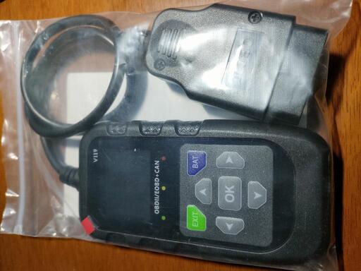 OBD2 故障診断スキャナー 故障コード消去可 v119 (t_o_jmail) 大和小泉のメンテナンス用品の中古あげます・譲ります｜ジモティーで不用品の処分